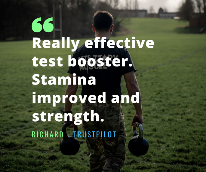 Official Military Muscle Testosterone Booster - Vegan Friendly ...